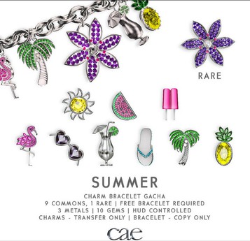 Second Life Marketplace - Cae :: Summer :: Flower [Rez & Touch] RARE