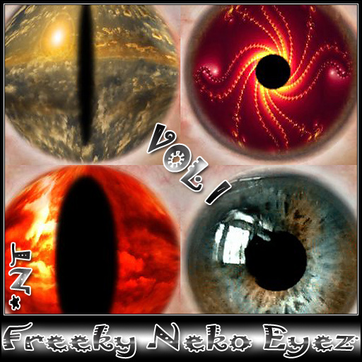 Second Life Marketplace - *NT* Freaky Neko eyez Vol_1 Eyes