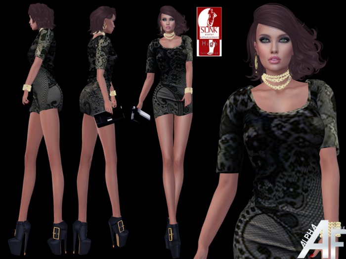 Second Life Marketplace - (PROMO)!!(FEMALE COMPLETE OUTFIT(ALPHA FEMALE ...