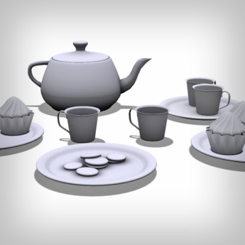 Second Life Marketplace - MESH Sweet Afternoon Snack