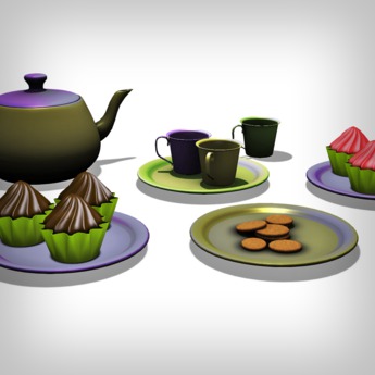 Second Life Marketplace - MESH Sweet Afternoon Snack