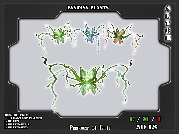 Second Life Marketplace - Fantasy plants
