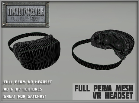 Second Life Marketplace - HARDWARE VR Headset