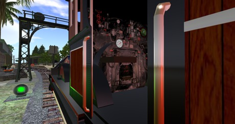 Second Life Marketplace - Freight Car - Steam Train SLRR