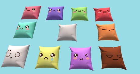 Second Life Marketplace - Pillow Fat Pack Full Permission EFE DESIGN