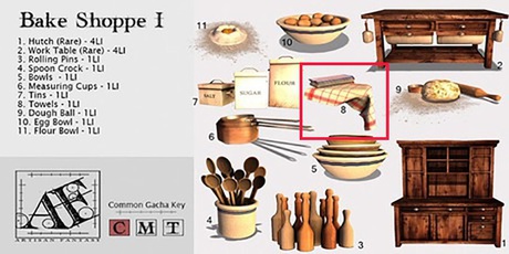 Second Life Marketplace - *AF* Bake Shoppe Towels