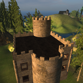 Second Life Marketplace - THE FORESTER CASTLE From Castle Clan - Mesh ...