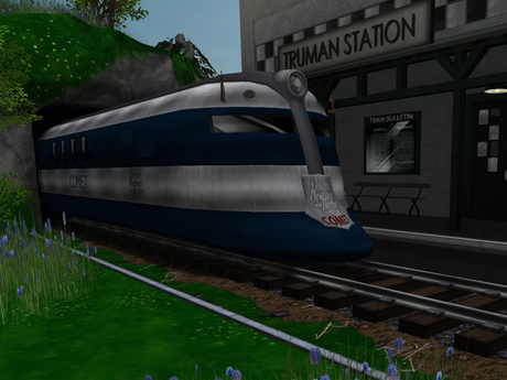 Second Life Marketplace - Retro Train Station