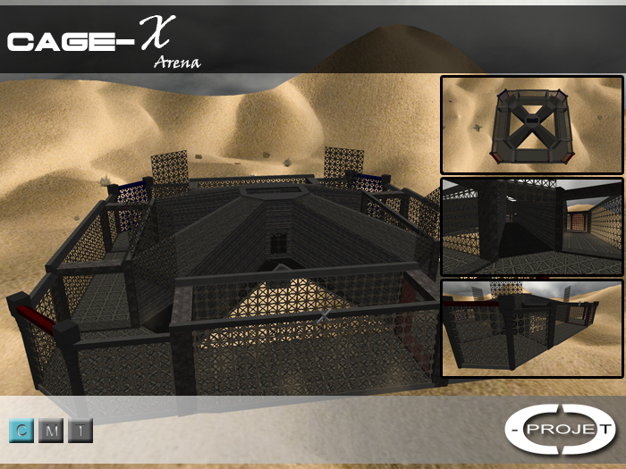 Second Life Marketplace - (( C-PROJECT )) Cage-X Arena