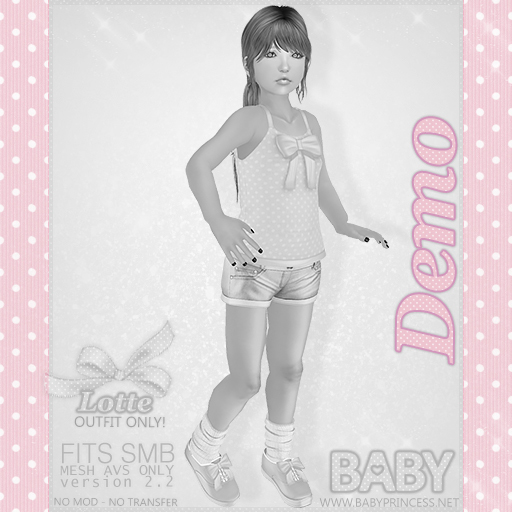 Second Life Marketplace - DEMO :*BABY*: Lotte