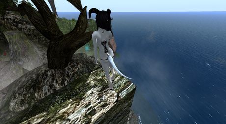 Second Life Marketplace - "Space Goat" Tail - Attachment for Fantasy ...