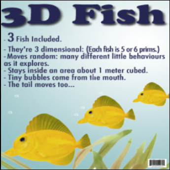 Second Life Marketplace - Yellow Fish -- by The LOLO Pet Shop