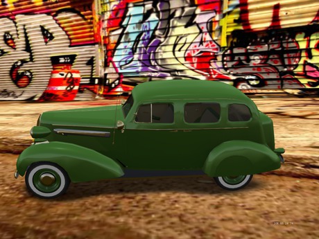Second Life Marketplace - 1936 Luxury Sedan door