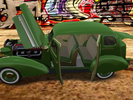 Second Life Marketplace - 1936 Luxury Sedan door