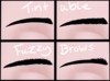 Second Life Marketplace - Nova Spirit ~ Fuzzy Brow Pack M3 Venus Applier
