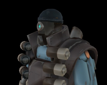 Second Life Marketplace - robot demoman mesh 9 prim