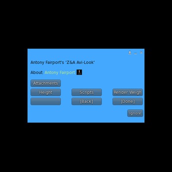 Second Life Marketplace - Z&A Avi-Look HUD