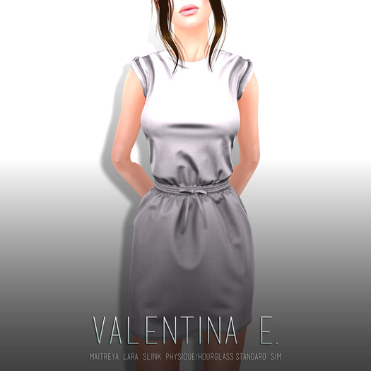 Second Life Marketplace - Valentina E. Becky Dress Innocent