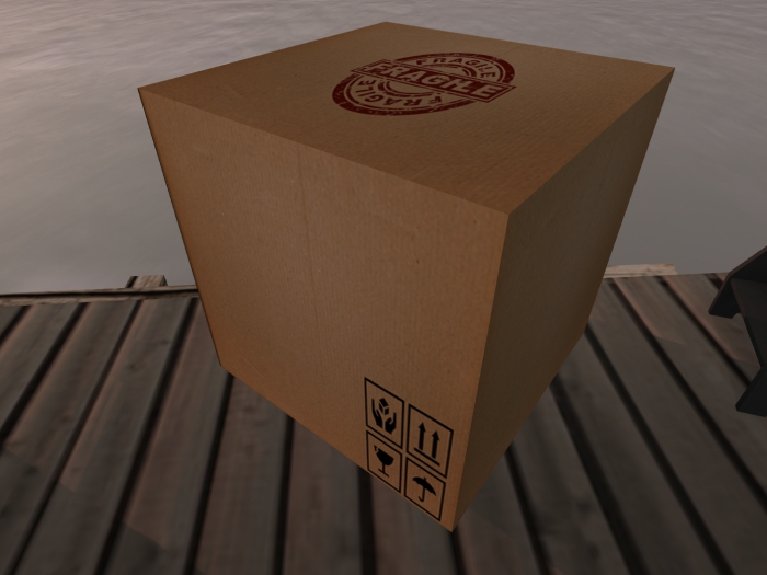 Second Life Marketplace - Cardboard box