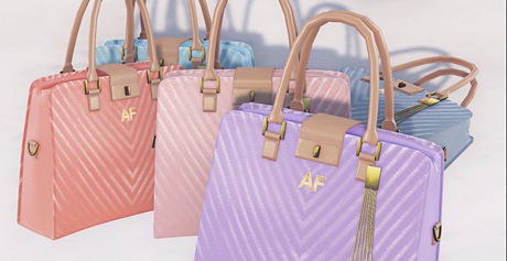 Second Life Marketplace - Soel Tote - Black Handbag