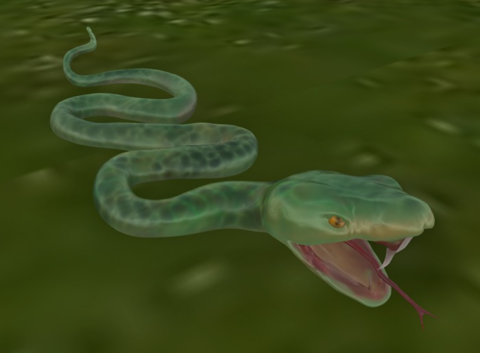 Second Life Marketplace - snake 10 prim mesh