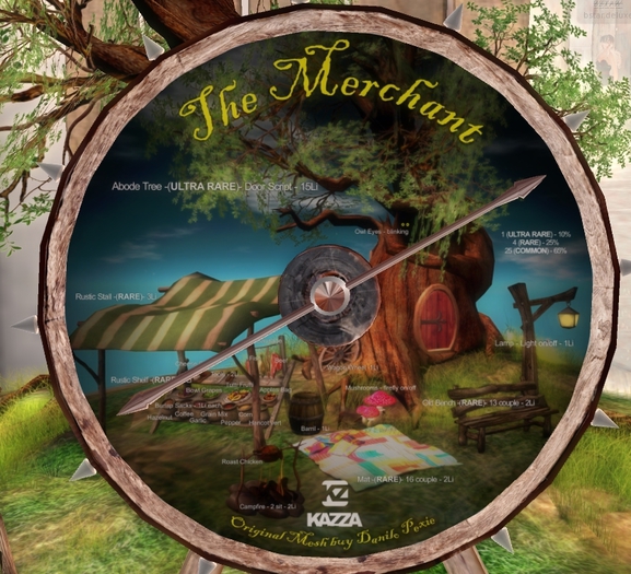 Second Life Marketplace - KAZZA - Fantasy - Lamp -CBOX