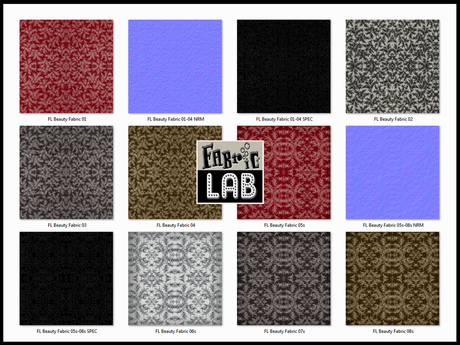 Second Life Marketplace - Fabric Lab ME Beautiful Fabric Texture ...