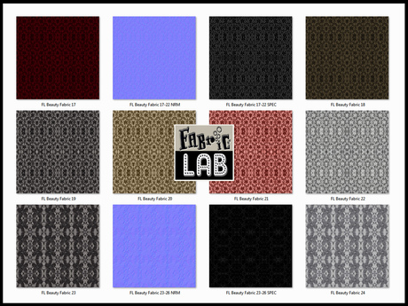 Second Life Marketplace - Fabric Lab ME Beautiful Fabric Texture ...