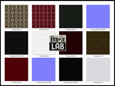 Second Life Marketplace - Fabric Lab ME Beautiful Fabric Texture ...