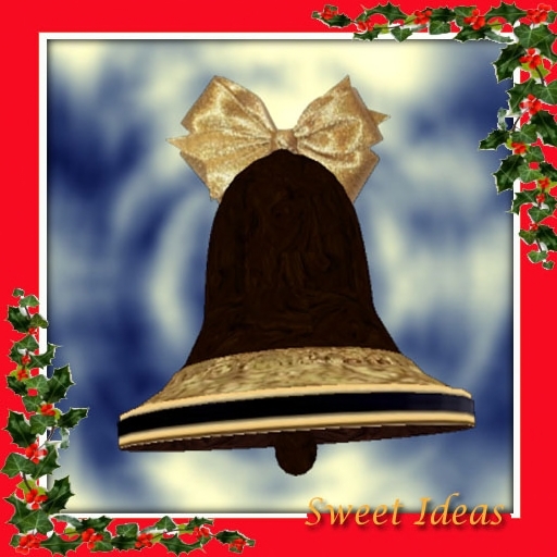 Second Life Marketplace - Sweet Ideas * Xmas Chocolate Bells Set (Boxed)