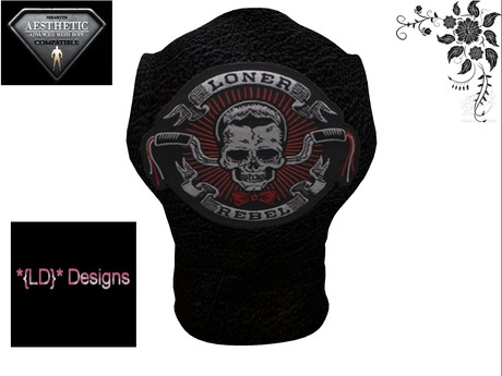 Second Life Marketplace - *{LD}* Designs Aesthetic Leather Vest - Loner ...