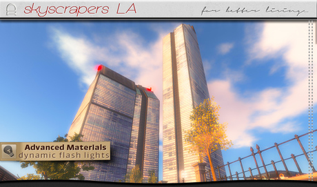 Second Life Marketplace - d&b [ID] Skyscraper LA-bundle [MC]