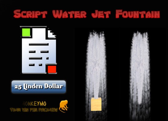 Second Life Marketplace - Script Water Jet Fountain - Full Permission ...