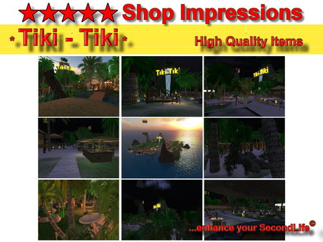 Second Life Marketplace - Tiki - Bonfire / Campfire