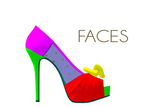 Second Life Marketplace - Full Perm MI Front Bow Pleated Heels For MAP Feet