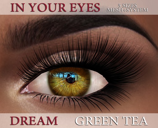 Second Life Marketplace - IN YOUR EYES-Dream-green tea-CATWA applier ...