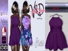 Second Life Marketplace - ~[V]-[D]~ Leigha Dress {Berry}