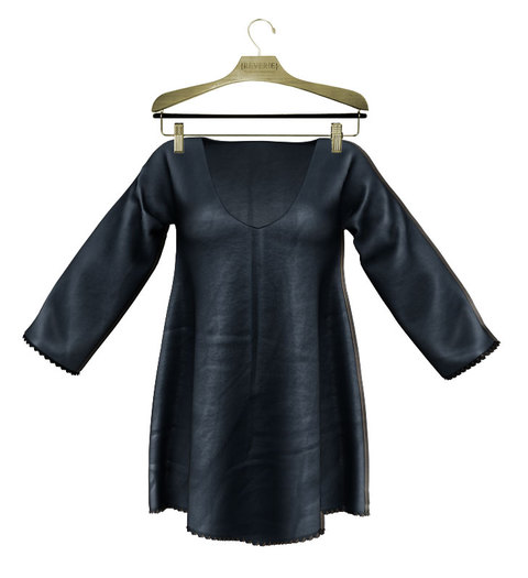 Second Life Marketplace - {Reverie} 'Fleur de Amaryliss' Tunic - Storm