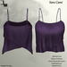 Second Life Marketplace - DE Designs - Sara Cami - Purple