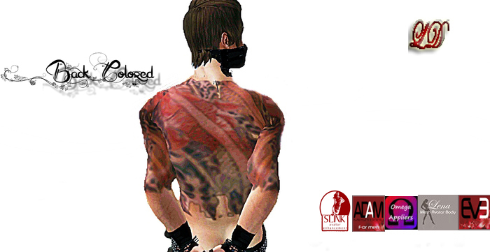 Second Life Marketplace Ld Tattoo Back Coloredappliers