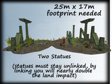 Second Life Marketplace - Underwater Ruins, Temple with Two Beautiful ...