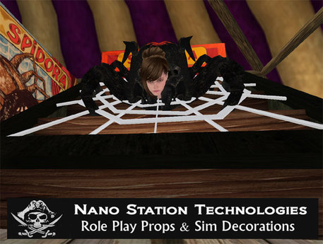 Second Life Marketplace - Spidora Sideshow Illusion Avatar Story Trap ...