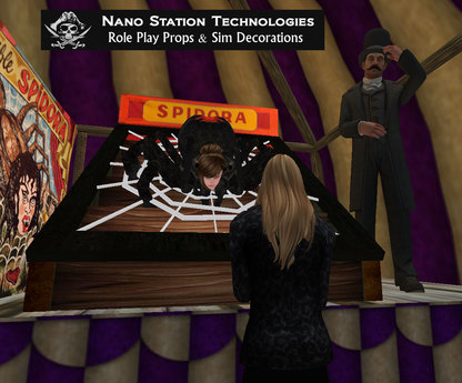 Second Life Marketplace - Spidora Sideshow Illusion Avatar Story Trap ...