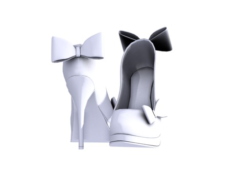 Second Life Marketplace - Full Perm MI Retro Pin Up Shoes For MAP Feet