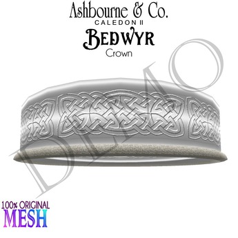 Second Life Marketplace - Ashbourne & Co. Bedwyr Crown DEMO
