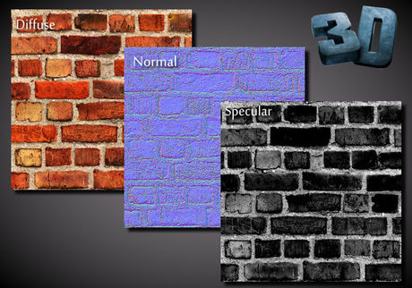 Second Life Marketplace - JU 2 Brick Wall Facade 002 3D Textures Full Perm