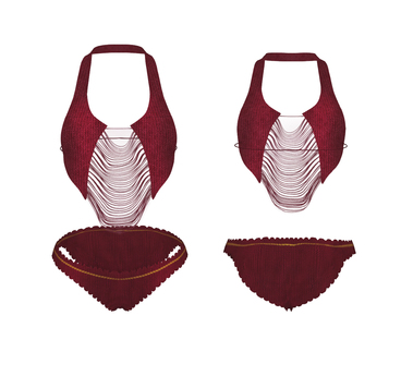 Second Life Marketplace - Meli Imako Full Perm Female Woven Strings ...