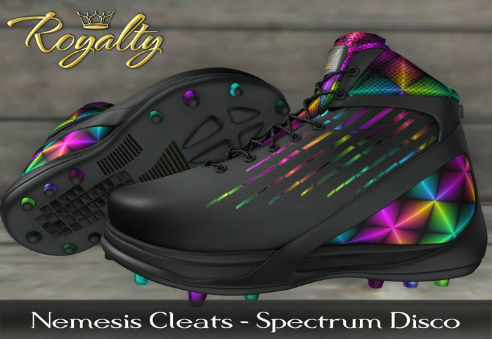 Second Life Marketplace - [Royalty] Nemesis Cleats - Spectrum Disco