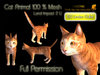 Second Life Marketplace - Cat Animal - Mesh - Full Permission - Monkeymo