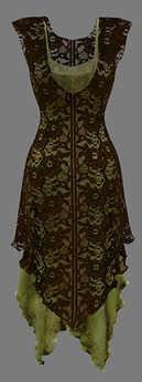 Second Life Marketplace - eloise baker - velvet and lace dress ...